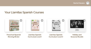 Parent Review of Llamitas Spanish Homeschool Curriculum ⁄ Grow Spanish.com