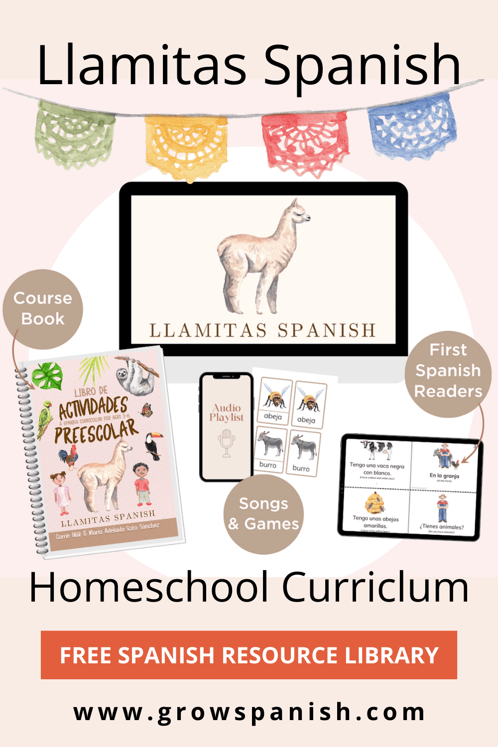 Parent Review of Llamitas Spanish Homeschool Curriculum ⁄ Grow Spanish.com