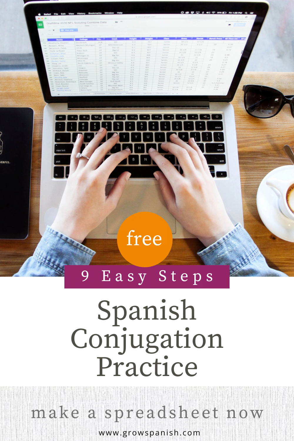 How to Create a Spanish Conjugation Spreadsheet