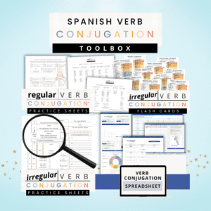 Fast Spanish Conjugation Practice Worksheets | Grow Spanish